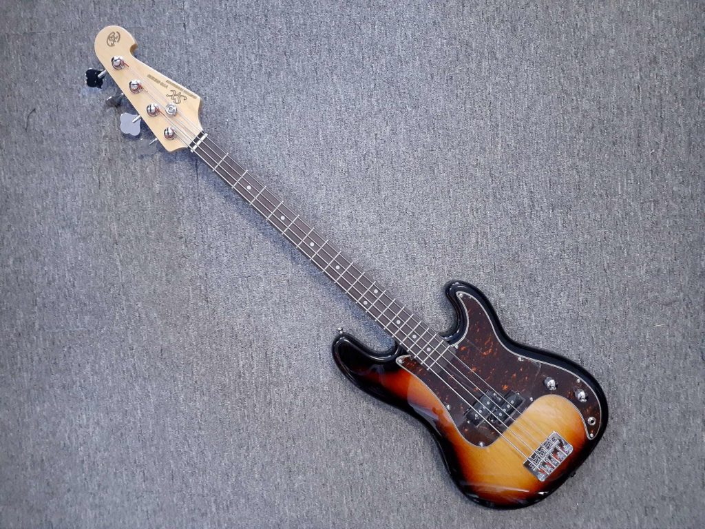 Sx Electric Bass Pack 34 Short Scale Bass Wbag Sunburst