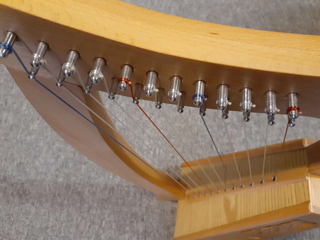 Baby Harp - 12 String Carved Harp w/bag | Payton - Music City Cairns