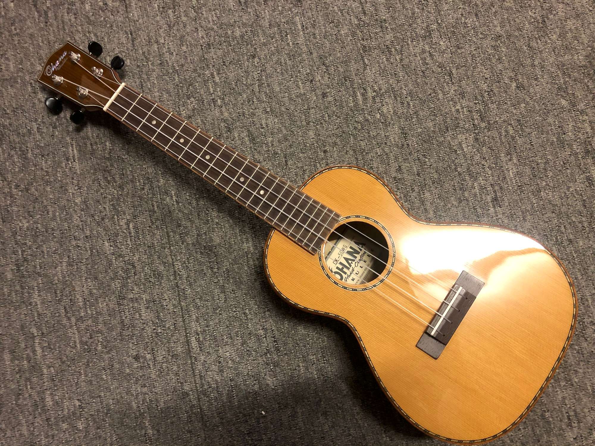 Concert Ukulele Solid Cedar Top 50WG Series - CK-50WG | Ohana - Music ...
