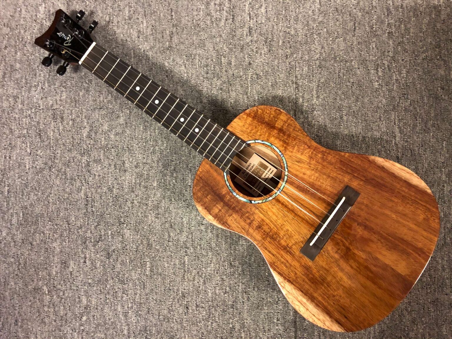 Solid Koa Concert Ukulele | Romero Creations - with DLX Bag - Music ...