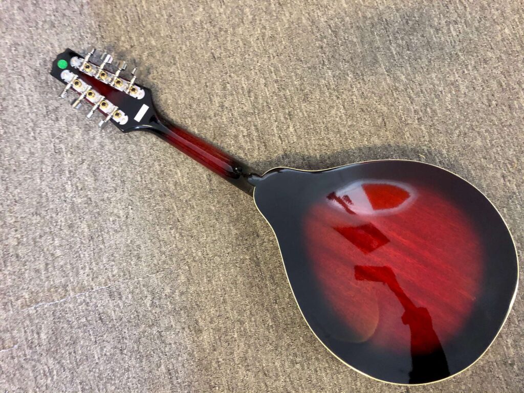 Electric Acoustic Arch Top Red Sunburst Mandolin | BRYDEN - Music City ...