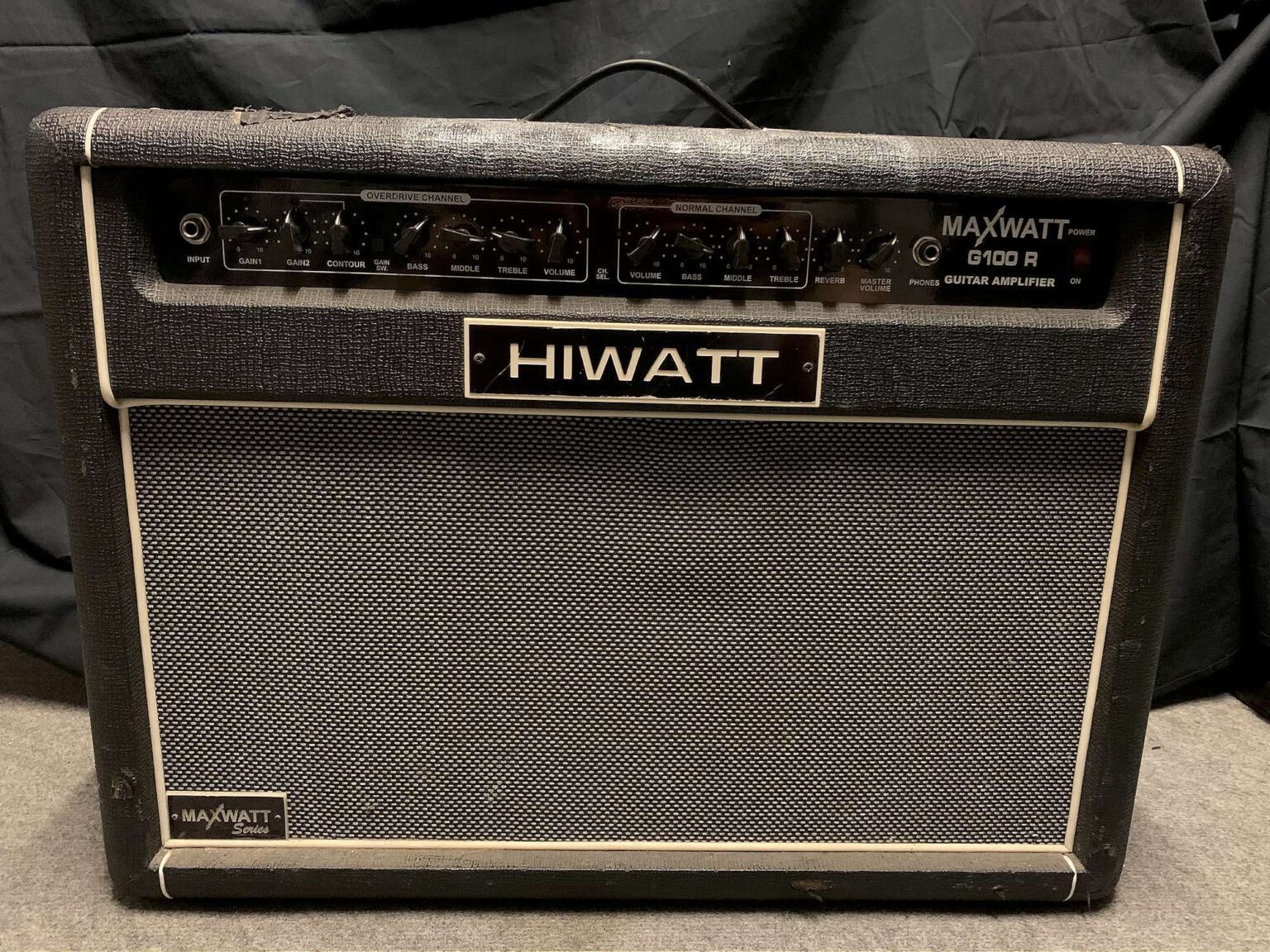 Hiwatt Maxwatt G100R 100W 1x12" Solid State Combo Amplifier (Second ...