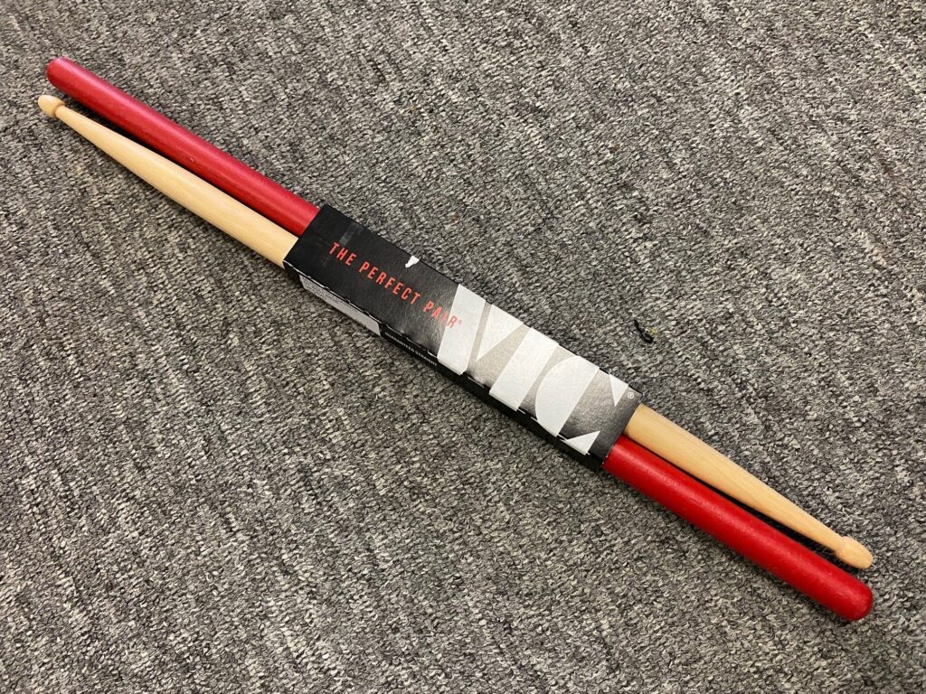 American Classic 5A Vic Grip Wood Tip Drumsticks | Vic Firth - Music ...